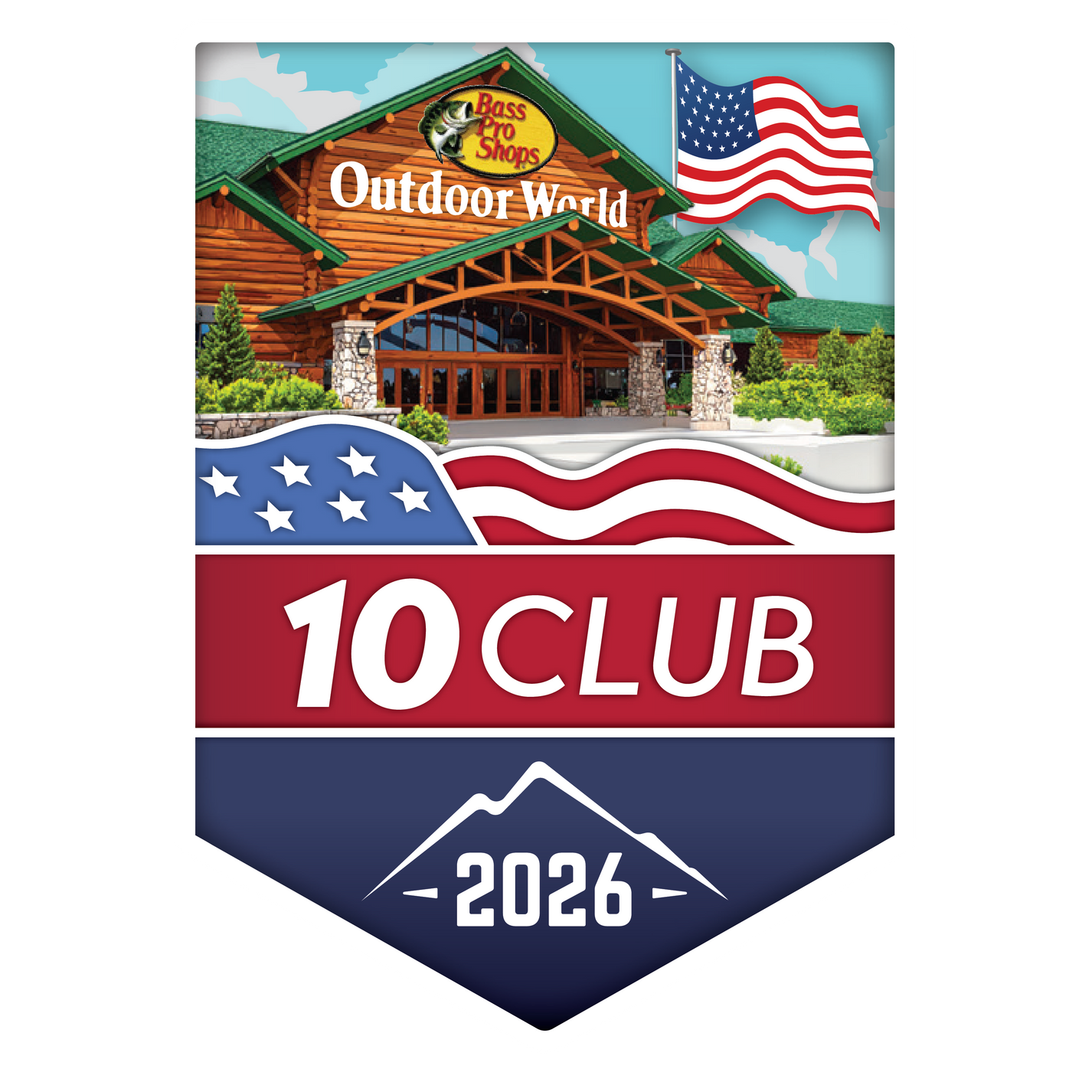 10 CLUB Pin - (10 pk) - 2026 – CLUB Members Only
